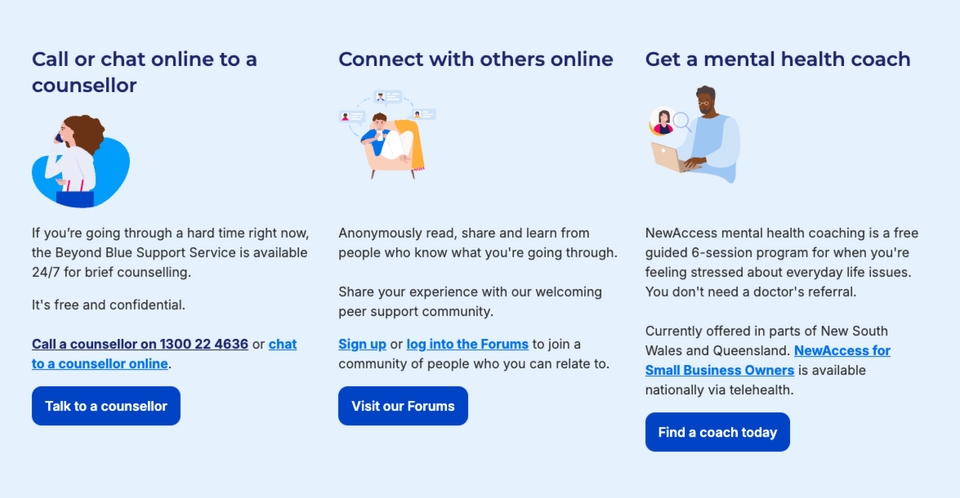 Redefining the future of Beyond Blue’s mental health services | Portable